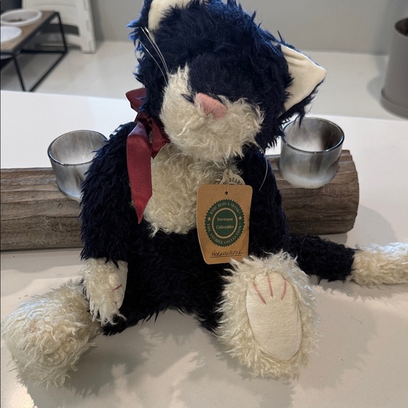 Boyds Bears | Toys | Boyds Bears Navy And Cream Cat Heramomous Plush ...